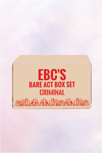 EBC's Bare Acts Box Set (Criminal) (Including 3 Newly Released Criminal ...
